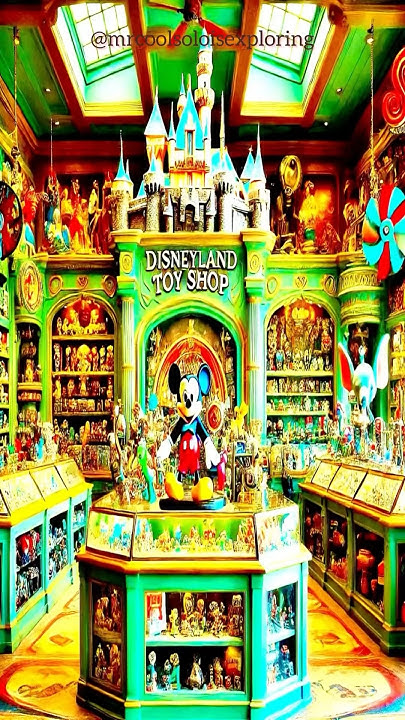 Magical Toy Shop Adventure at Disneyland! 🧸 - YouTube