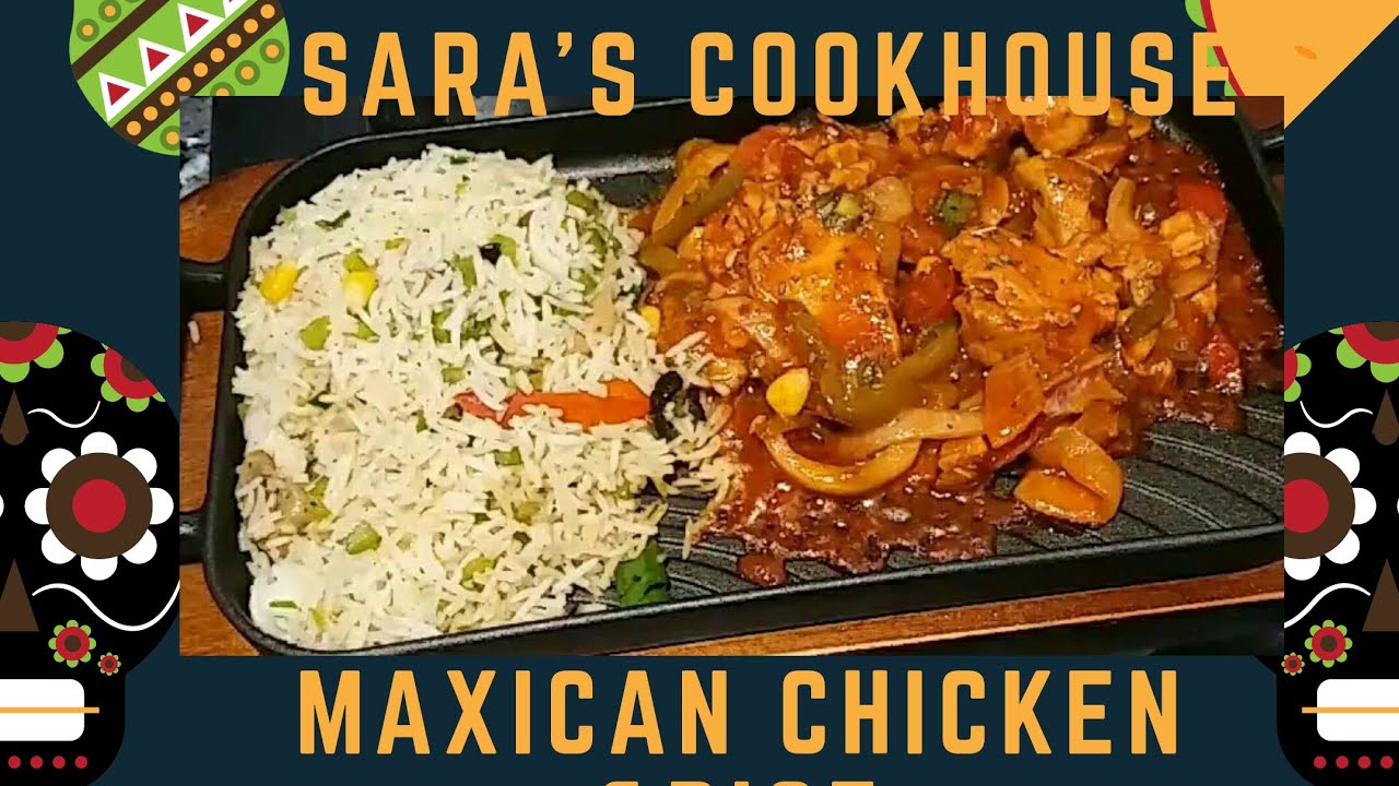 How to make maxican chicken||how to make maxican rice||yummy spicy Chef ...
