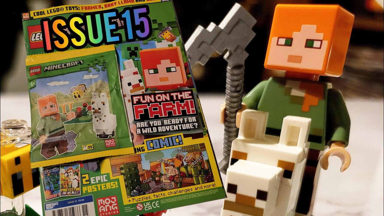 Lego Minecraft Magazine Issue 15 - YouTube