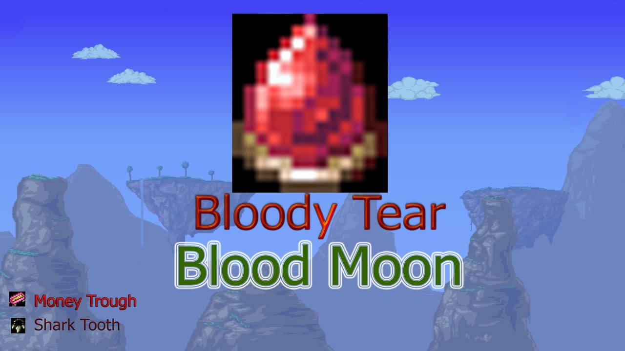 AFK 30 minutes in the Blood Moon #terraria - YouTube