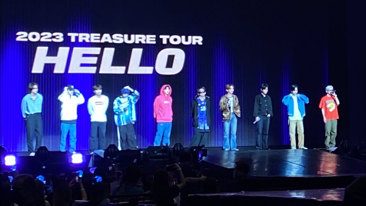 [SOUNDCHECK] HELLO (Short Ver.) - TREASURE TOUR [HELLO] IN SINGAPORE ...