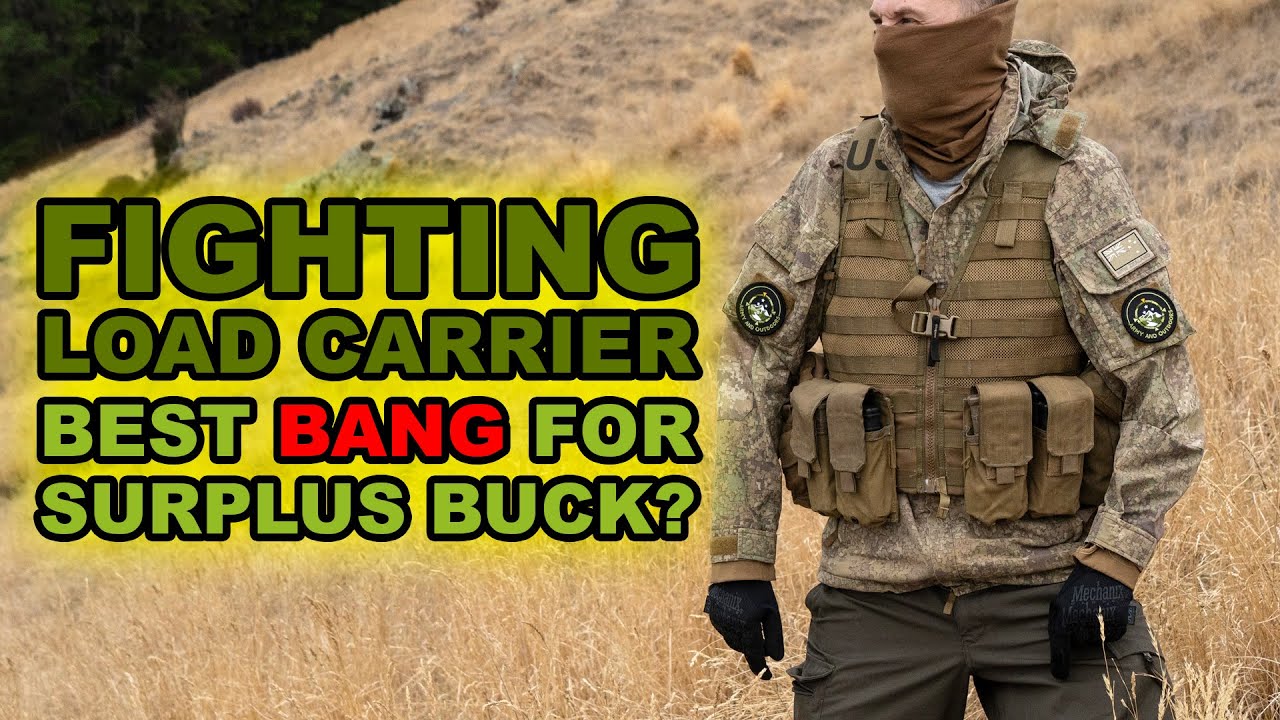 US FLC Vest - Combat Load Carrying on a BUDGET? - YouTube