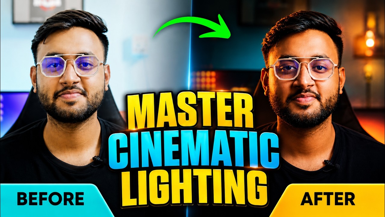Cinematic Lighting Setup | Filmy by Shafin - YouTube