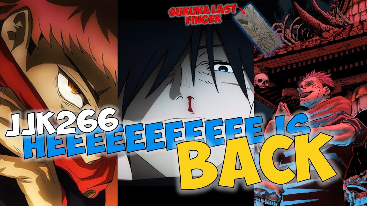 Sukuna Last Finger 🤘 | Megumi Is Back 🫨🫨 | JJK266 | TLC - YouTube