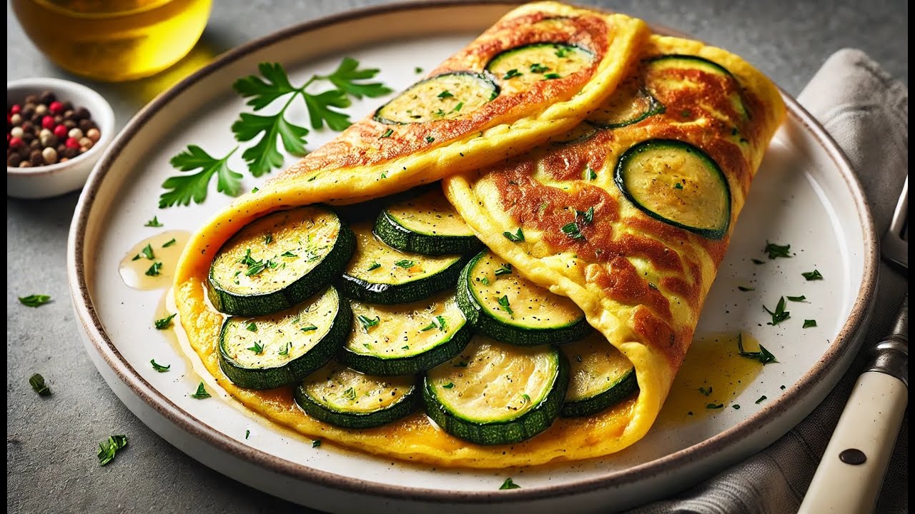 🍳 Ομελέτα με Κολοκυθάκια - Ελαφρύ και Υγιεινό Γεύμα για Όλη την ...