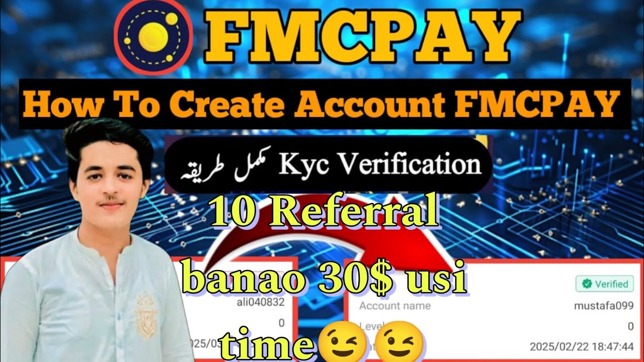 How To Ceate Account FMCPAY/verify | New trick | Don't miss big opportunity - YouTube
