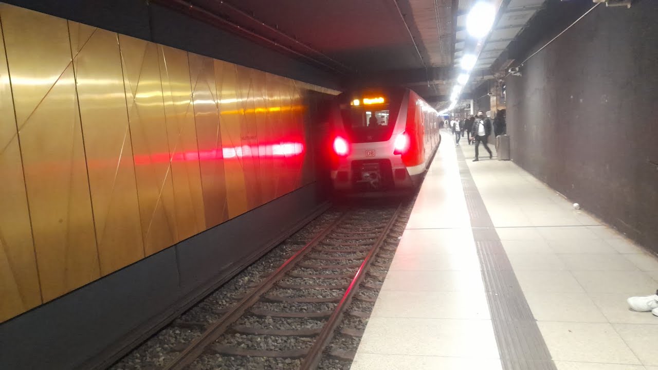 Mitfahrt in der S21 von Mittlerer Landweg bis Hauptbahnhof in der BR ...
