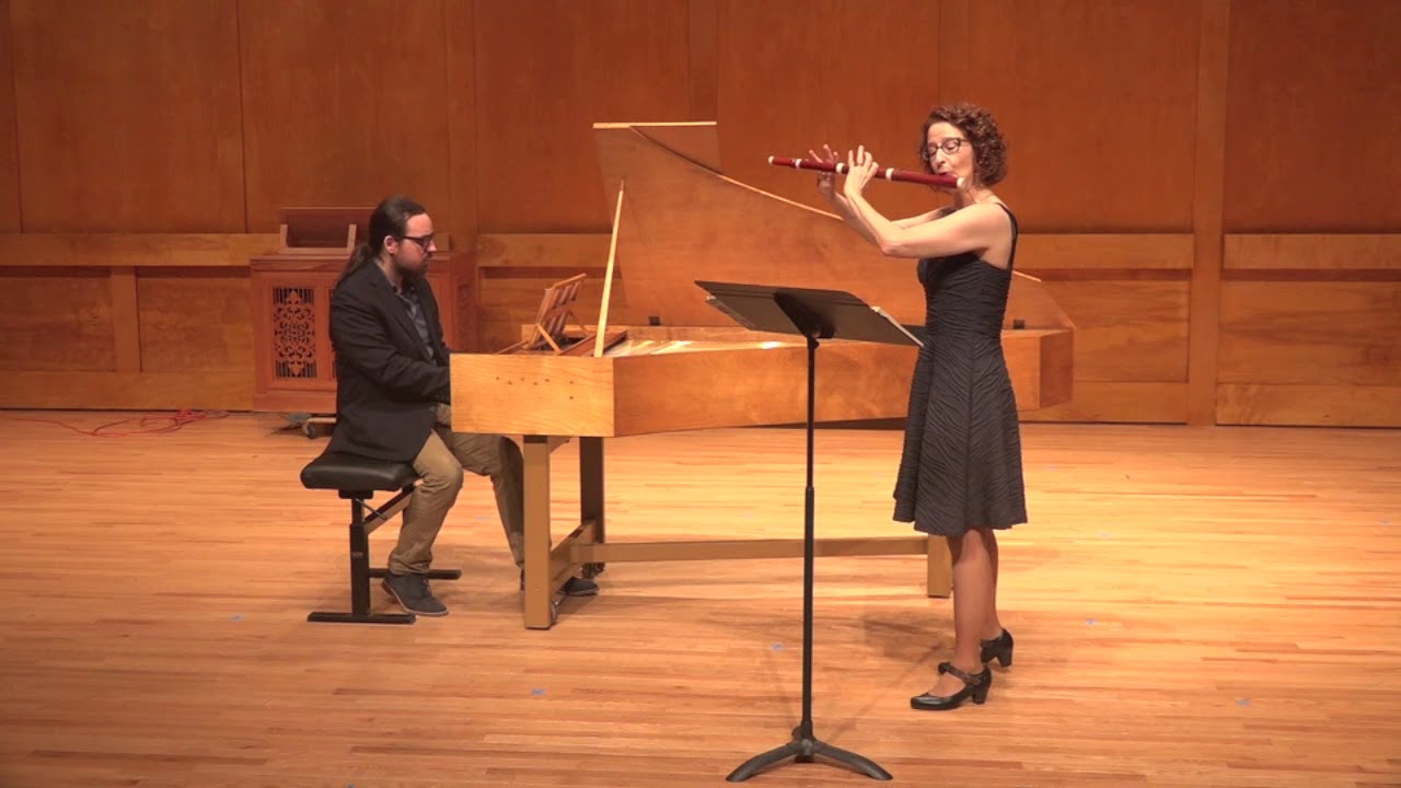 Prélude in D Major for Baroque Flute and continuo (Hotteterre) - Stony ...