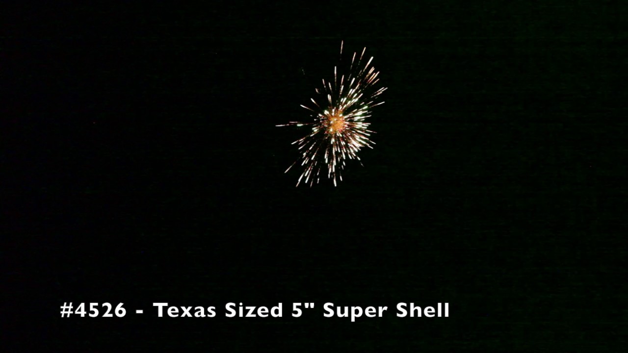 4526 Texas Sized 5" Super Shell - YouTube