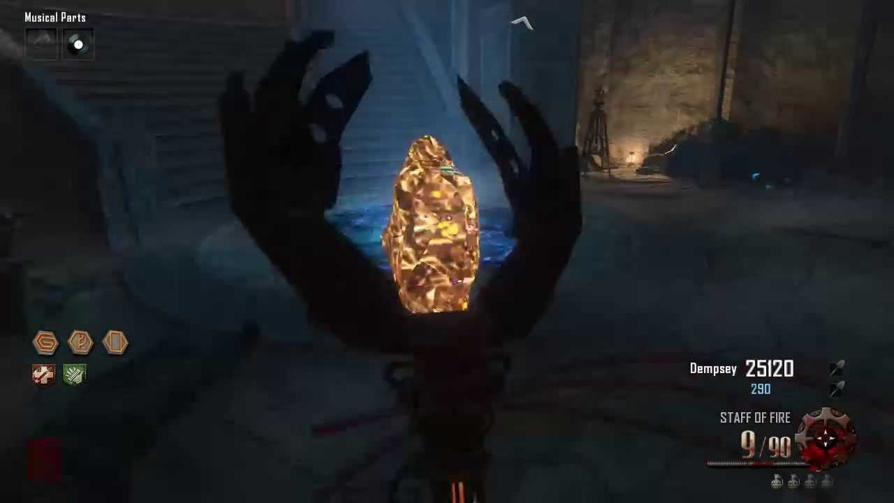 How To Build The Fire Staff Origins! - YouTube