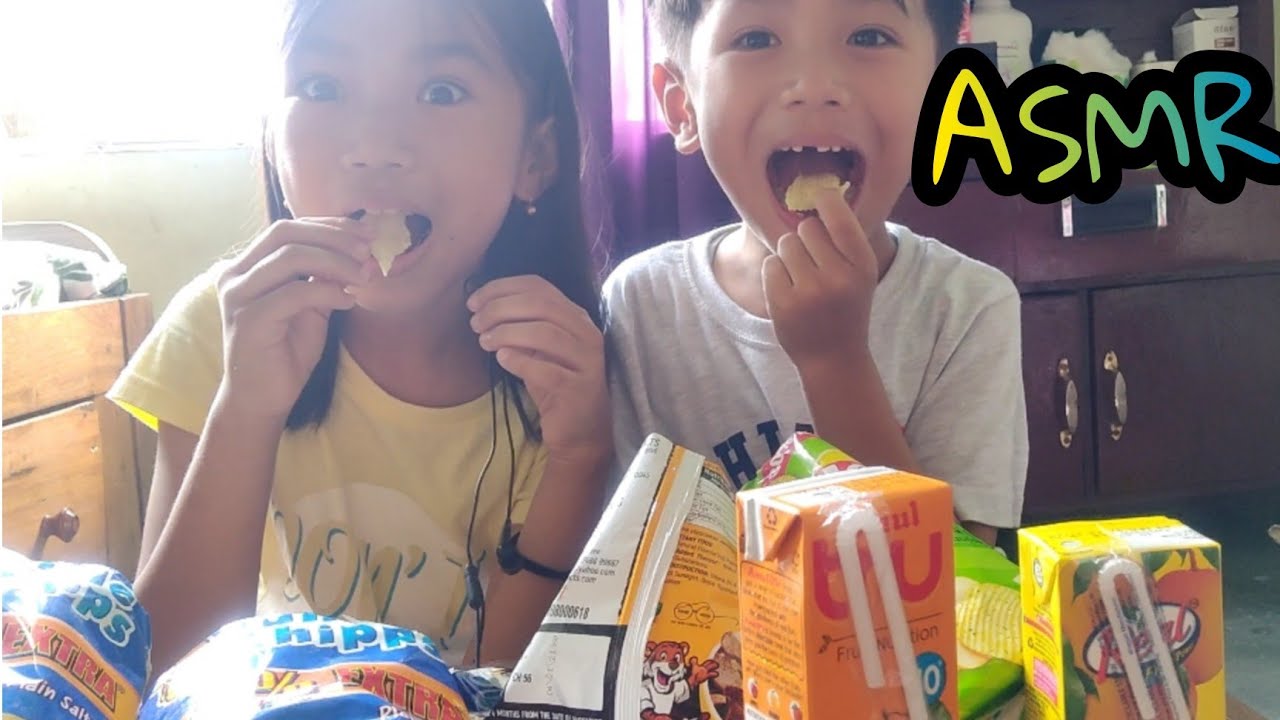 ASMR SNACKS|ASMR CHIPS EATING|ASMR - YouTube