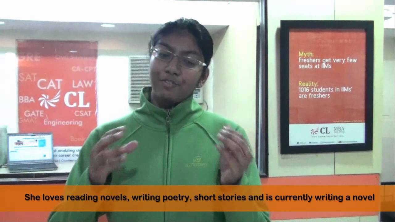 Neha Manglik 100%ile in CAT2014 Sharing her experiences - YouTube