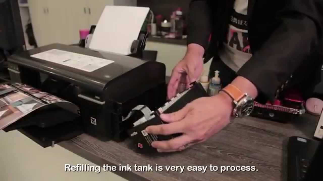 #EpsonForSMEs– Epson L800 Ink Tank System Printer - YouTube
