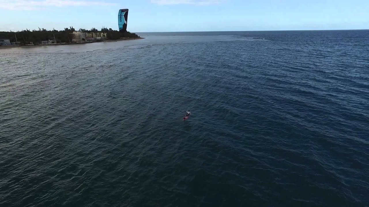 Kite Surfing in Luquillo, P.R. - YouTube
