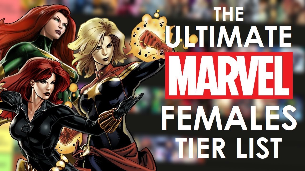 The Ultimate Marvel Females Tier List - YouTube