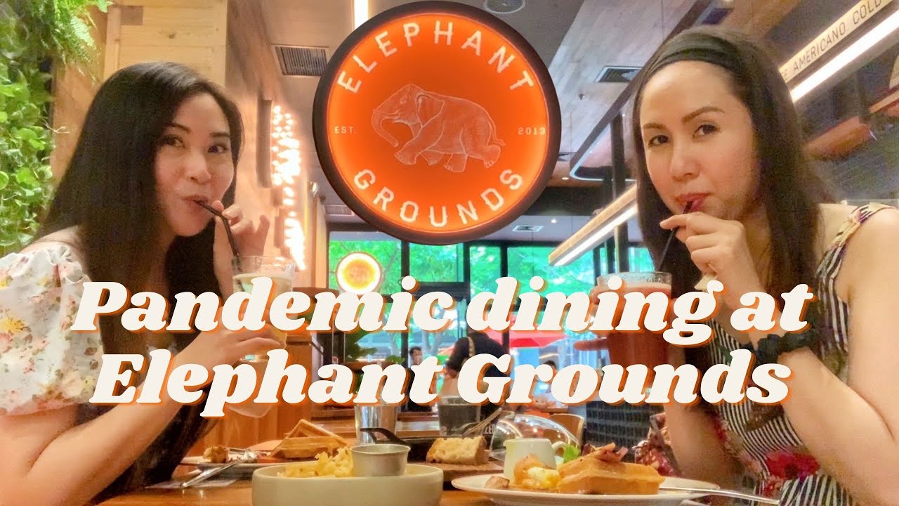 Al fresco best friend date at Elephant Grounds BGC | dining out with ...