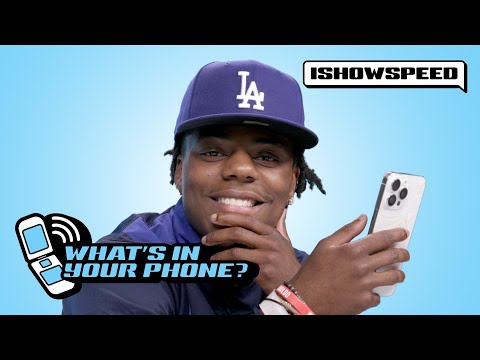 IShowSpeed Reveals His Wildest DM and FaceTimes Teanna Trump | What's In Your Phone?
