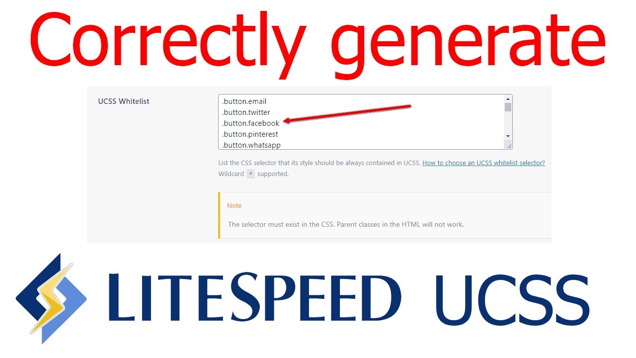 Make Litespeed UCSS work, complete process and tools to use - YouTube