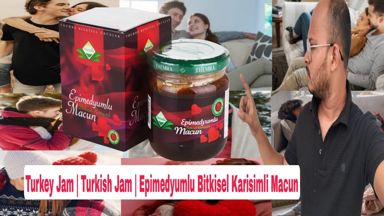 Turkey Jam | Turkish Jam | Epimedyumlu Bitkisel Karisimli Macun - YouTube