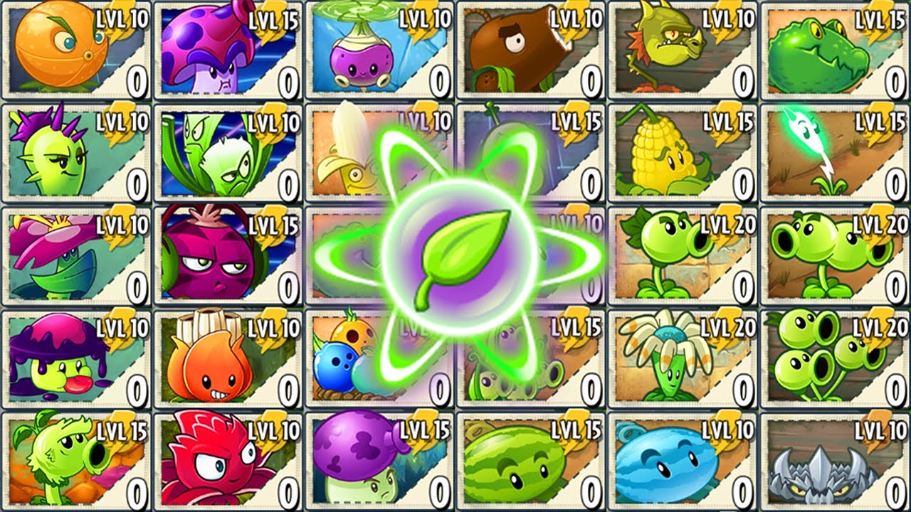 All FREE Plants Power-Up! vs ZomPlant vs ZomBotany vs Gargantuar Pvz2 ...