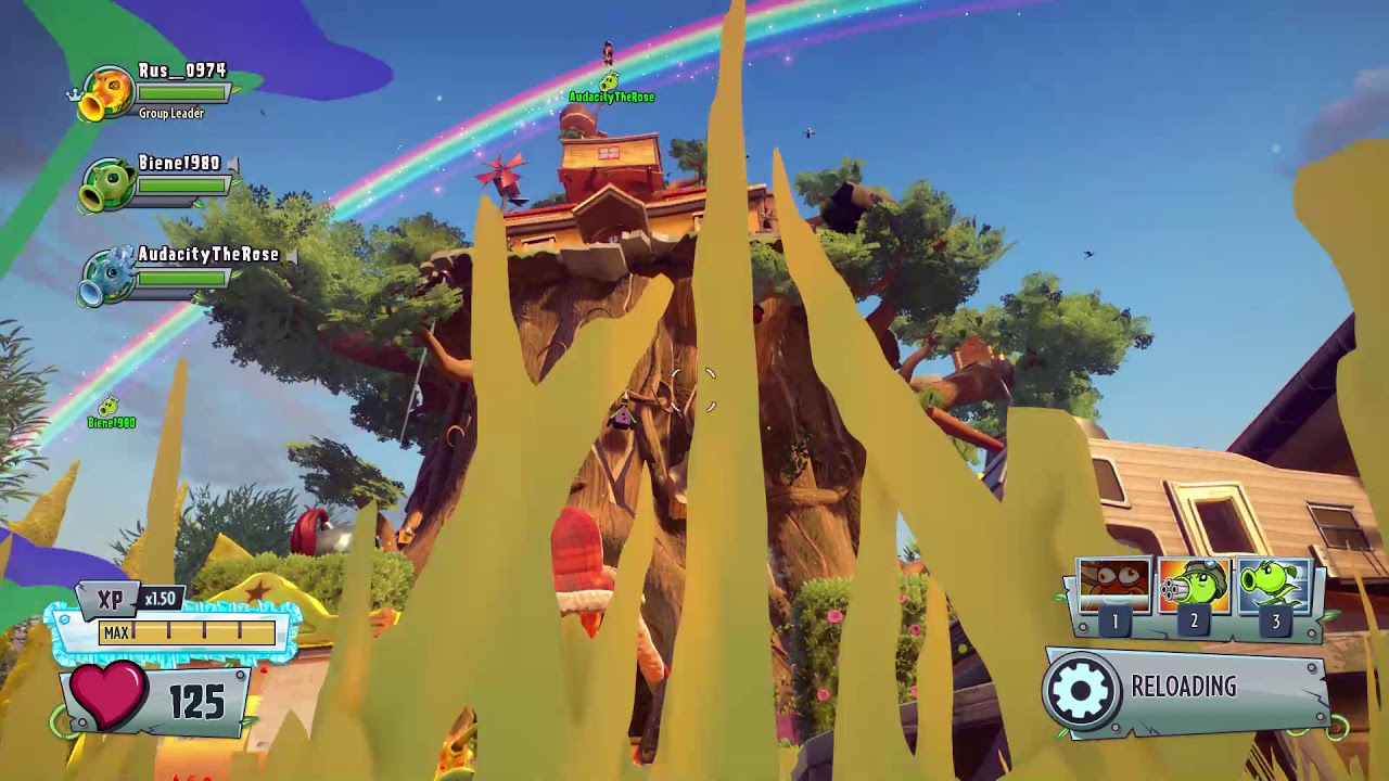 PvZ GW2 Backyard Battleground #2 - Просто немного бакъярда) - YouTube