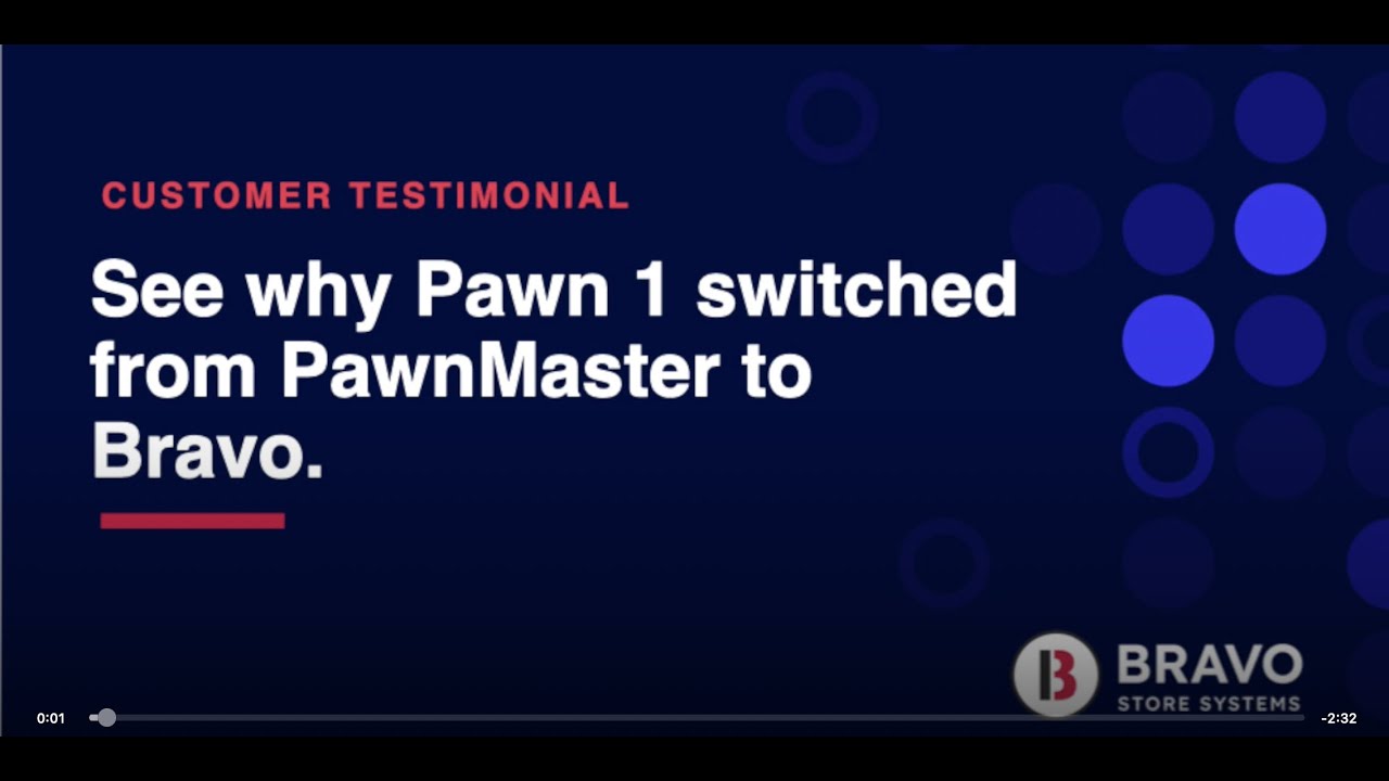 See why Pawn 1 switched from PawnMaster to Bravo - YouTube