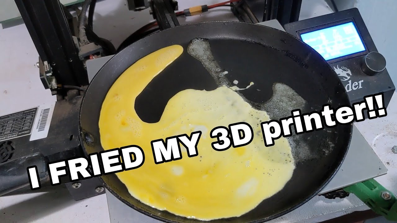 My 3d printer is FRIED! How to prevent damaging your 3d printer, fire ...