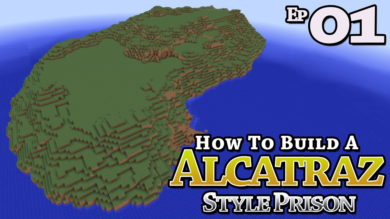 Alcatraz Style Prison :: How To Build :: Minecraft :: E1 :: Z One N Only - YouTube