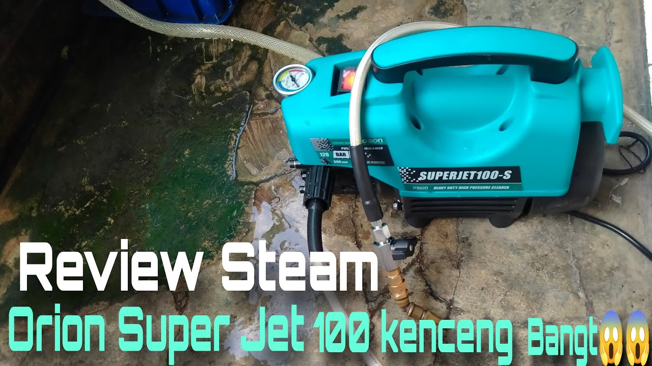 Review Dan Test Mesin Steam Super Jet 100,Semburan nnya Waoww😱😱|Service ...