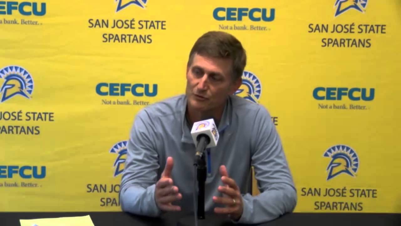San Jose State Football Press Conference 10-5-15 - YouTube