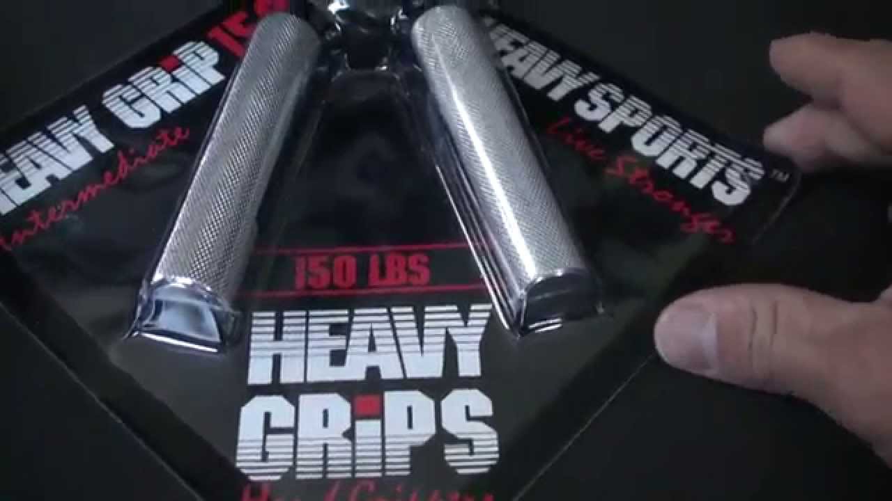 Product Package Information View: Heavy Grips 150 lbs Hand Grippers ...