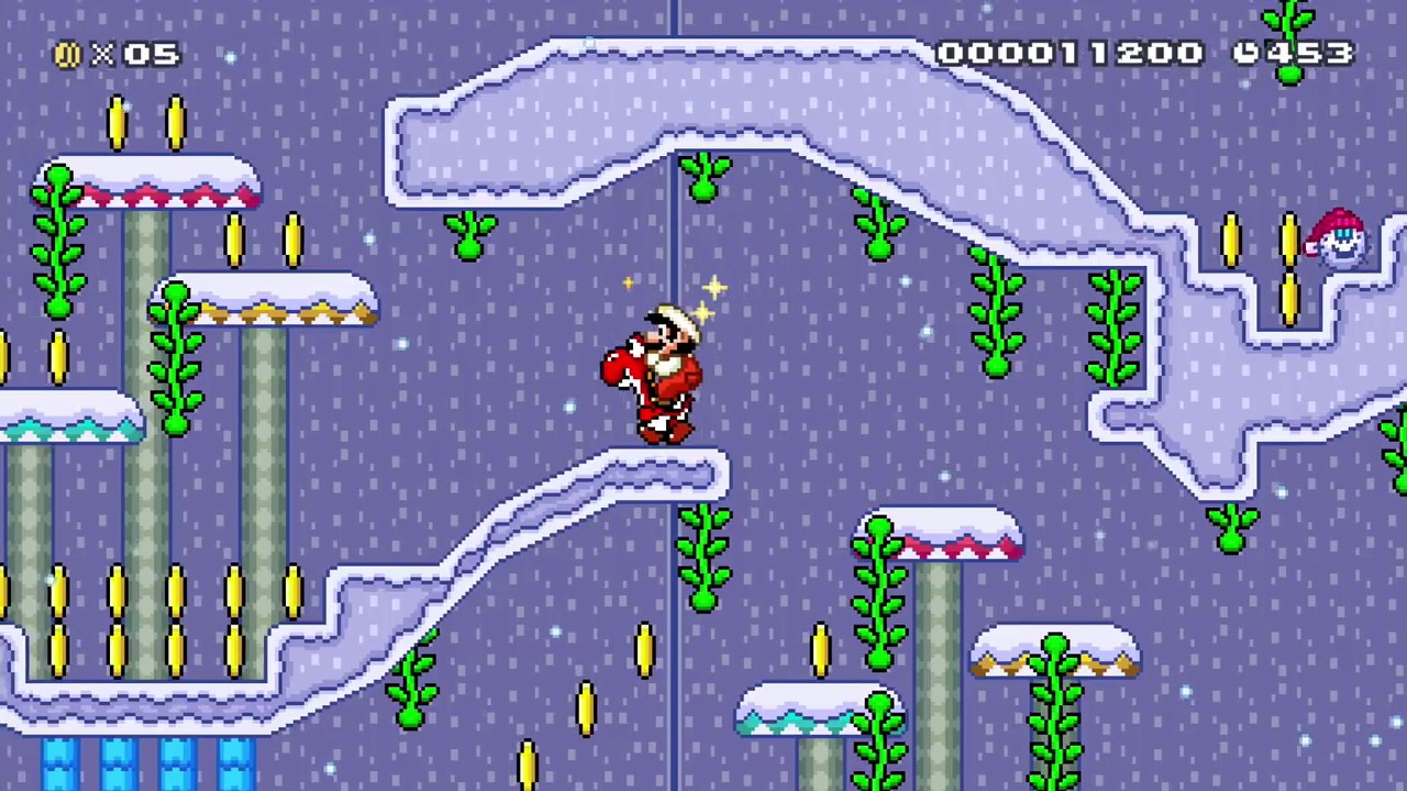 Frozen Ice Cave ★☆★ by S⍺𝛾υƞσ - Super Mario Maker 2 - No Commentary 1bz ...