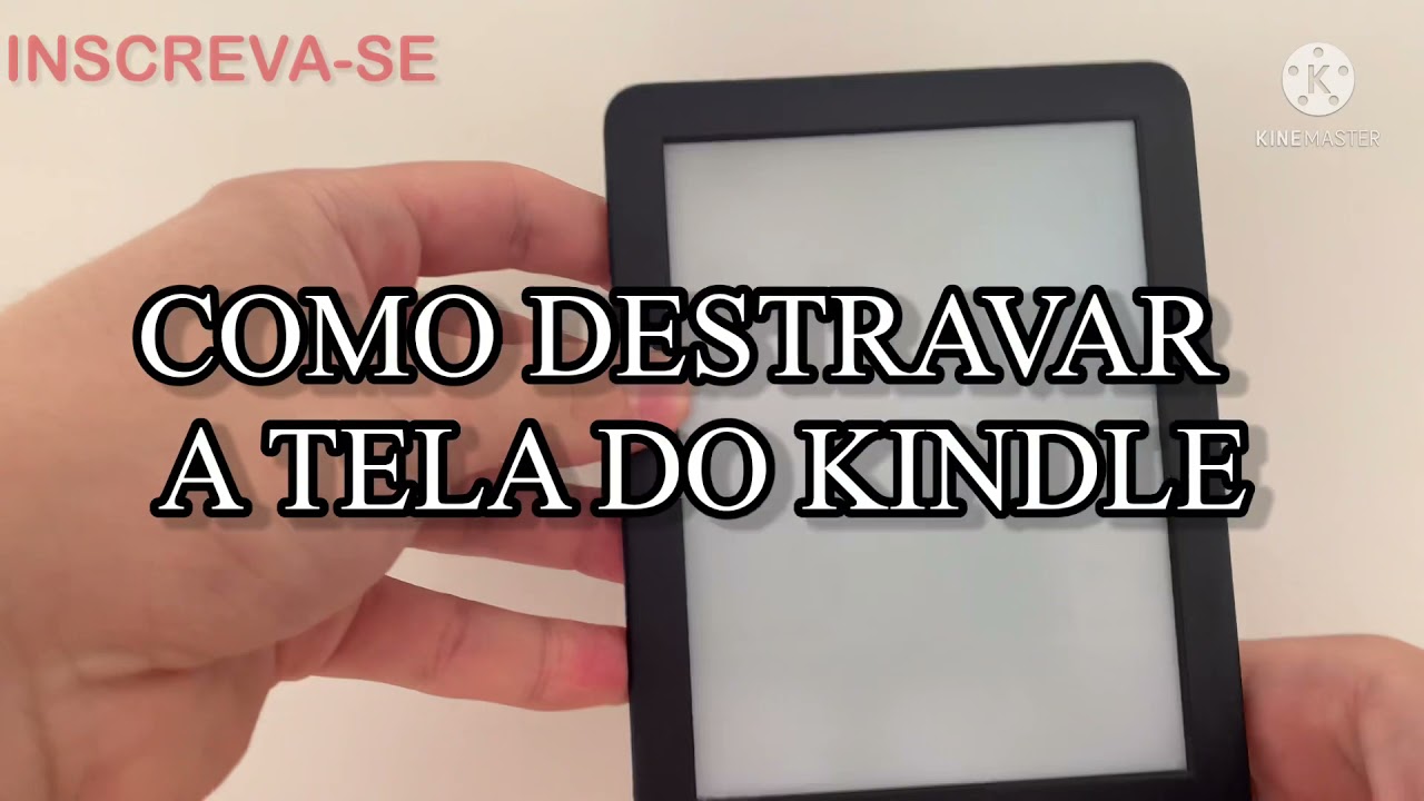 Como destravar a tela do Kindle - YouTube