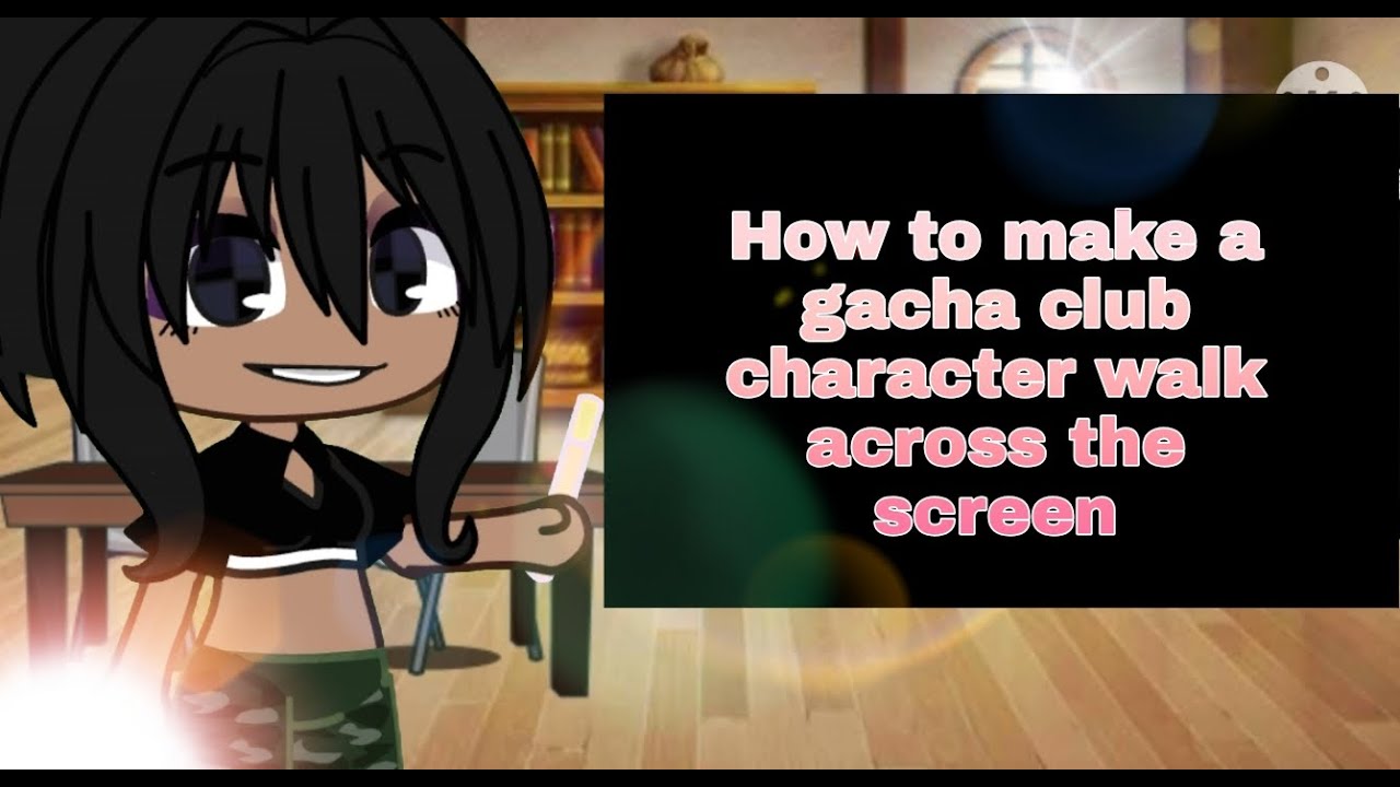 How to make gacha character Go across the screen||Gacha how to|| Gcmt ...