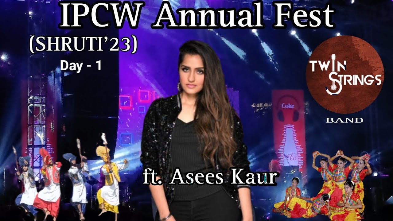 IPCW Annual Fest (SHRUTI'23) 💃🕺- Indraprastha College for women 🎙️🔥 ...