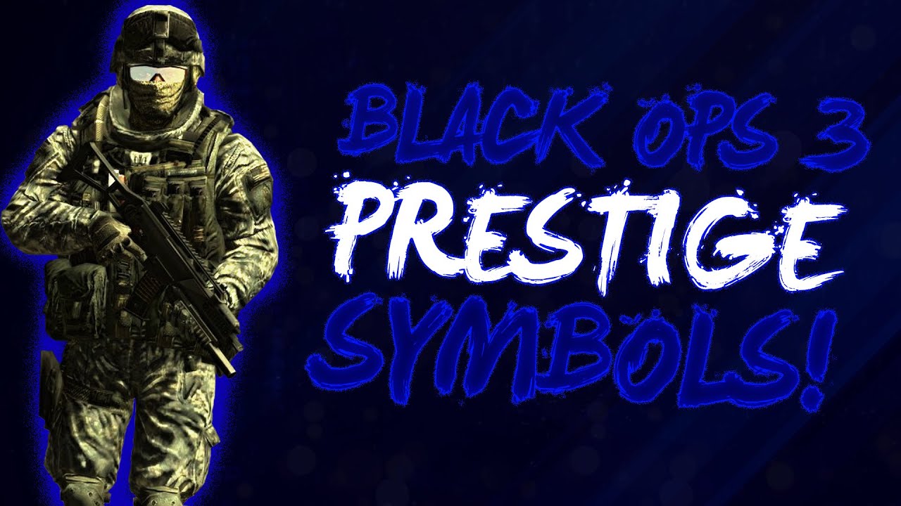 CALL OF DUTY BLACK OPS 3! - PRESTIGE SYMBOLS! - PRESTIGE INFORMATION ...