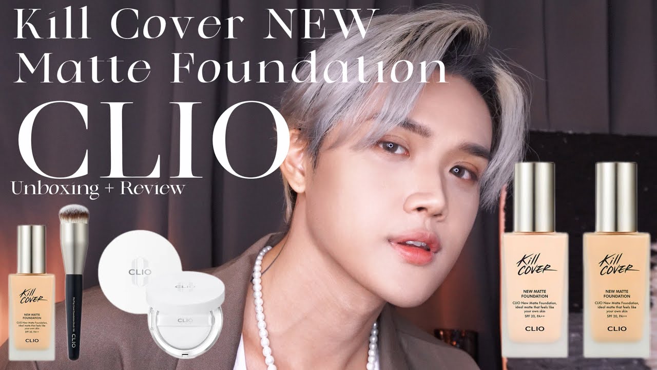 CLIO Kill Cover NEW Matte Foundation & Stay Perfect Finish Pact ...