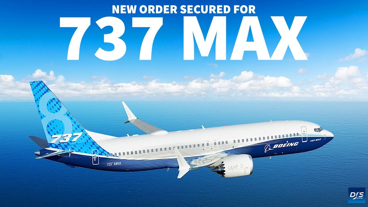 New 737 MAX Order Announced - YouTube