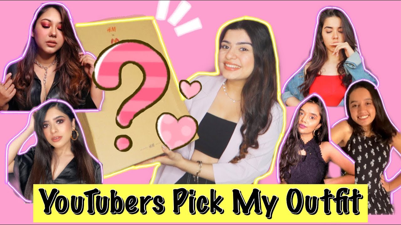 Letting My Favourite YouTubers Pick My Outfit | YouTubers Shops for Me ...