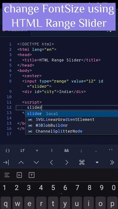 Html Range Slider πππ₯°π₯° Coding Status π Shorts Programming Trending Shortsvideo Youtube