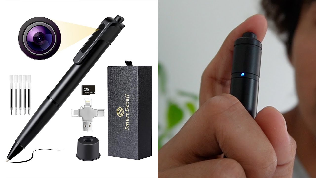 SMART DETAIL 4K Spy Camera Hidden Camera Pen Review - YouTube