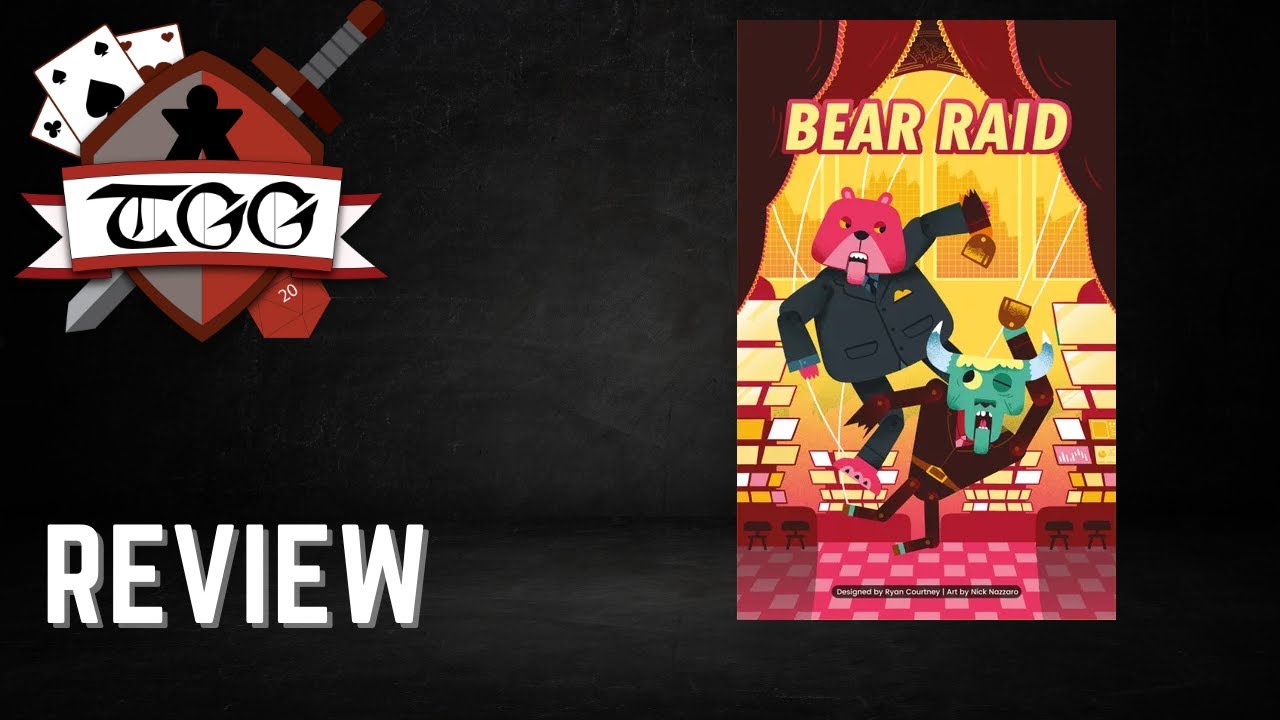 Bear Raid Board Game Review - YouTube