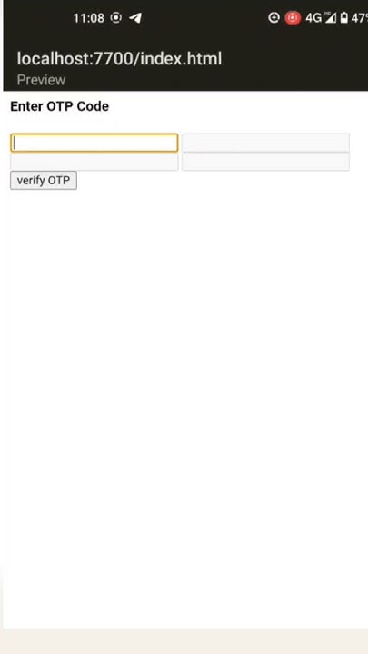 OTP generate #html #javascript - YouTube