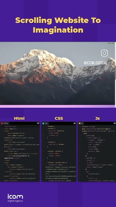 scrolling Website #coding #programming #shortvideo #shortsfeed #viralvideo #viralreels #trending ...