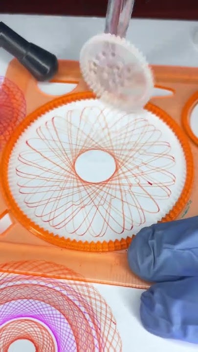 Mesmerizing Spirograph Art – So Satisfying to Watch! 🎨 #Shorts - YouTube