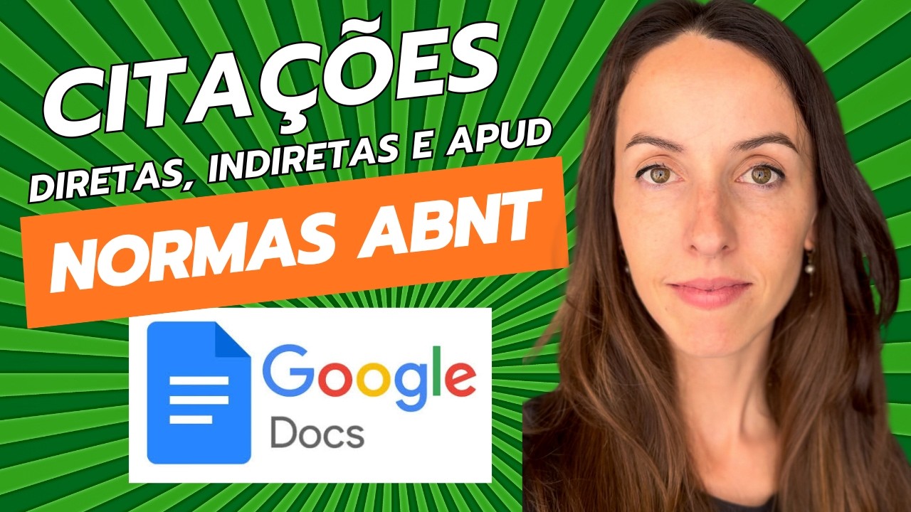 Citação Direta, Indireta e Apud nas Normas ABNT (Válido Dez/2025) - YouTube