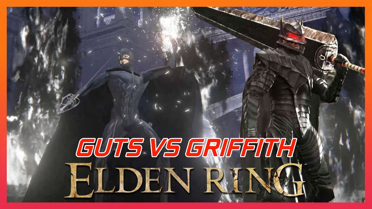 Griffith Femto Boss Fight VS Guts | Elden Ring Berserk Mod - YouTube