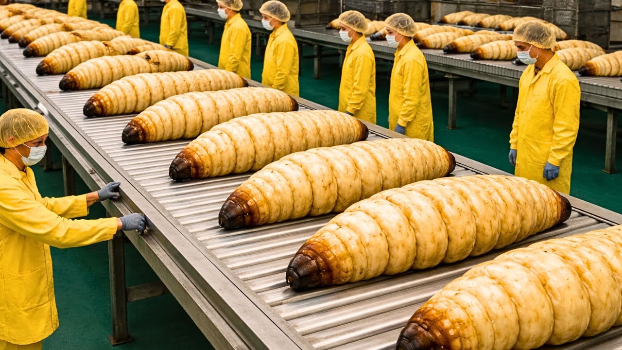 Inside the World’s Largest Coconut Worm Farms | From Breeding to Mass ...