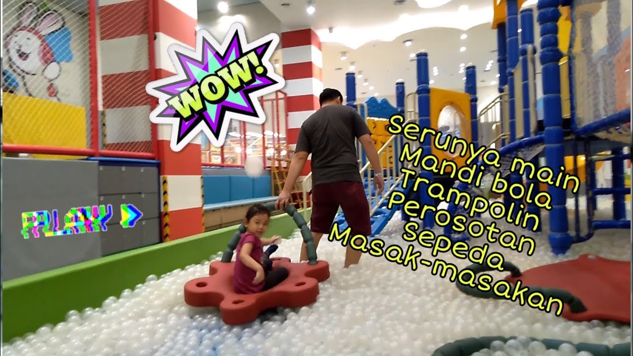 Seru!! Main di Miniapolis playground Lippo Mall Puri - YouTube