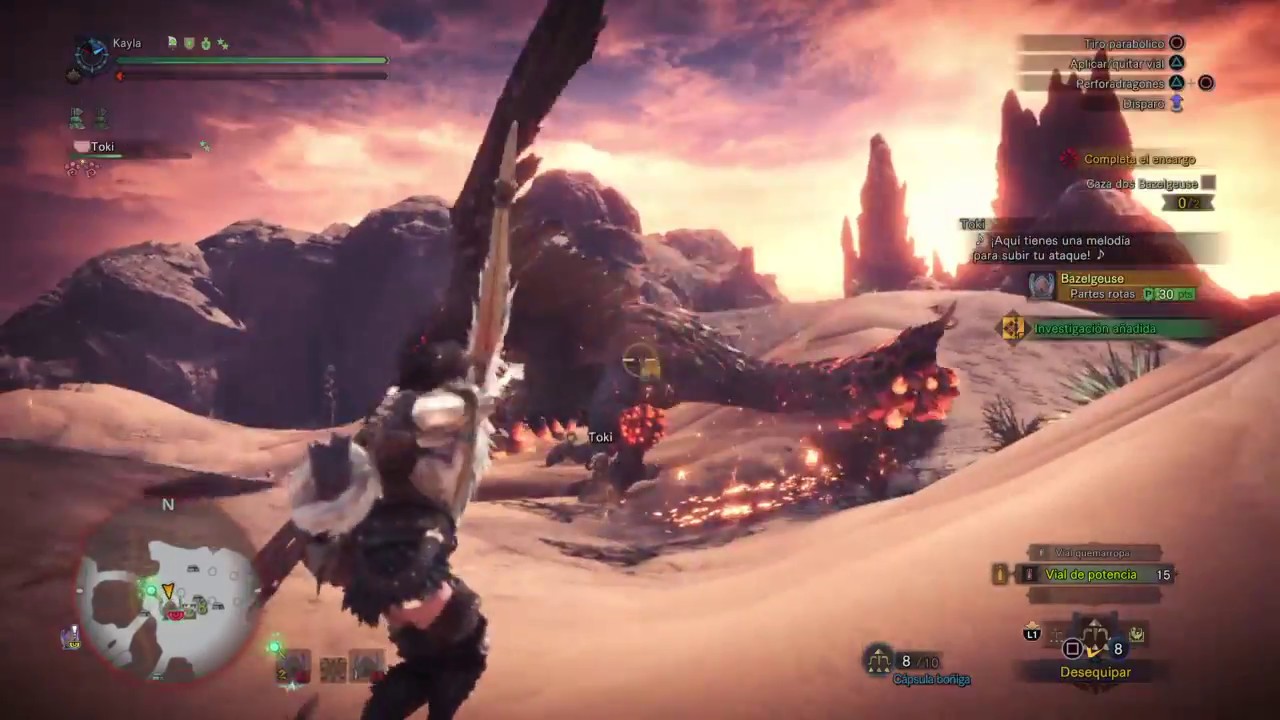 Monster Hunter: World 2 Tempered Bazel Gameplay - YouTube